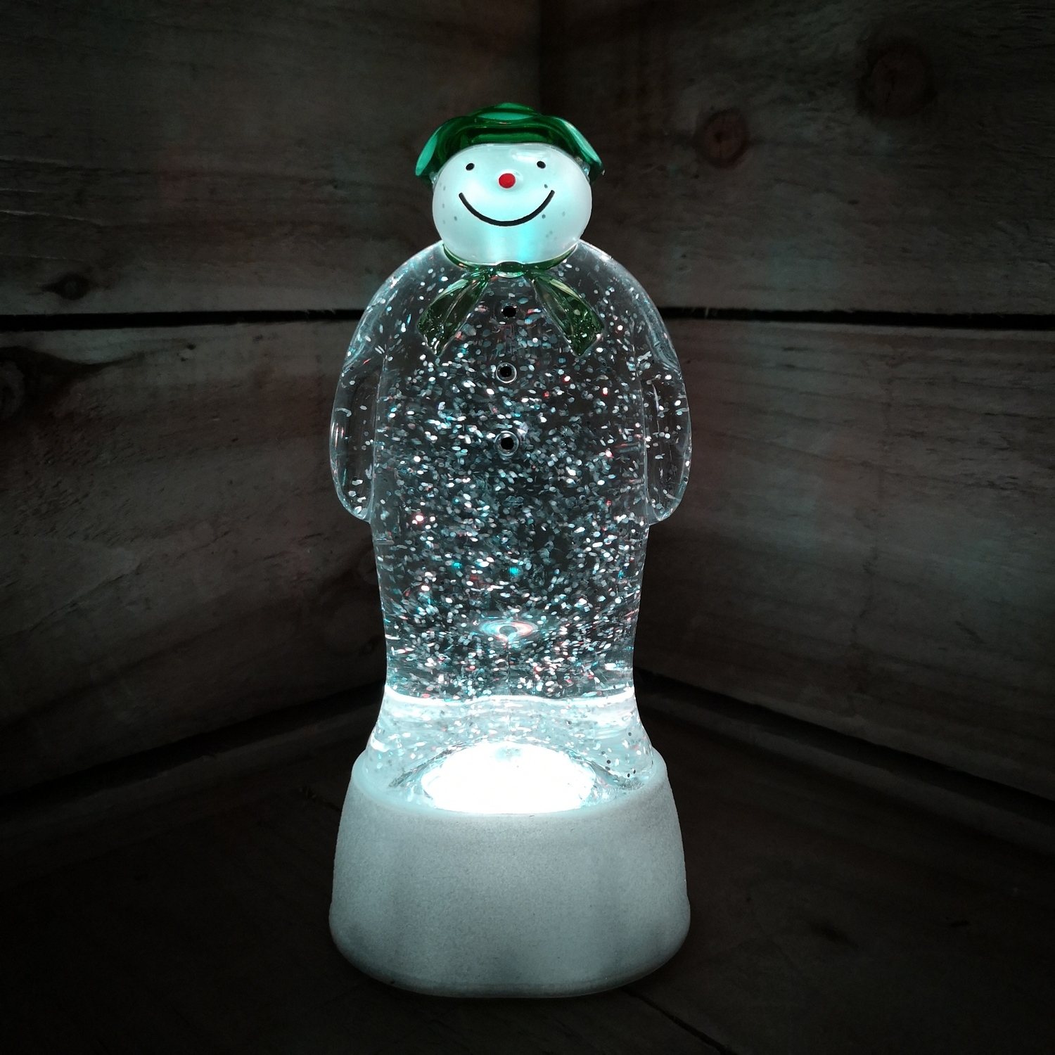 22.5cm Snowtime Christmas Water Spinner The Snowman