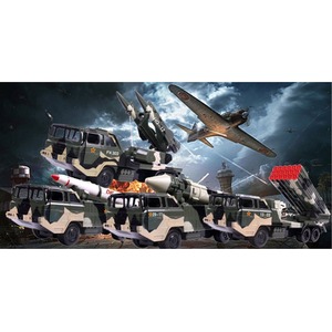 Military Missile Transport Army Truck Long Range Missile Toy Kids ...