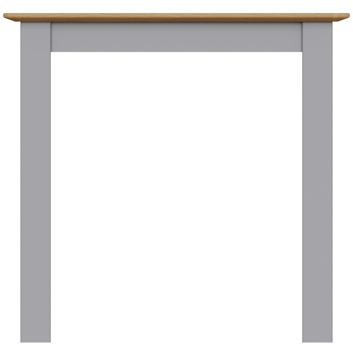 Large Square Oak Compact Dining Table