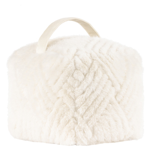 Sonnet Cut Faux Fur Doorstop