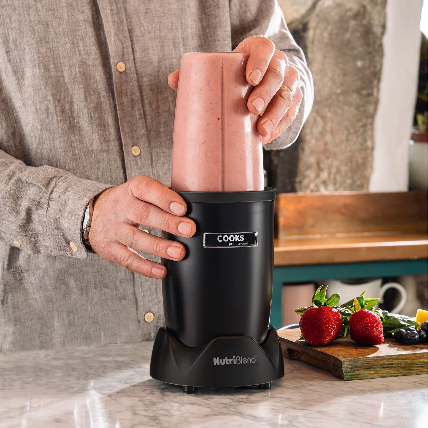 Cooks Professional Nutriblend Smoothie Maker 9 piece Accessory Set