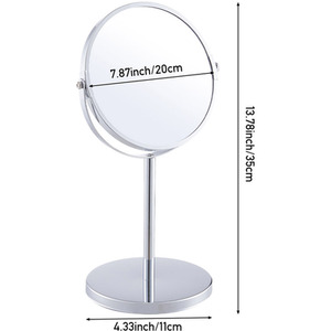 Double-Sided Tabletop Mirror