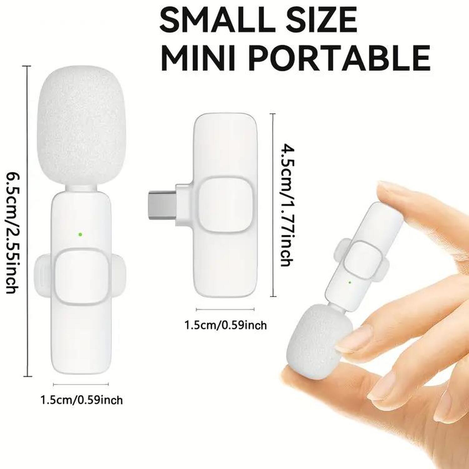 Wireless Clip On Microphone