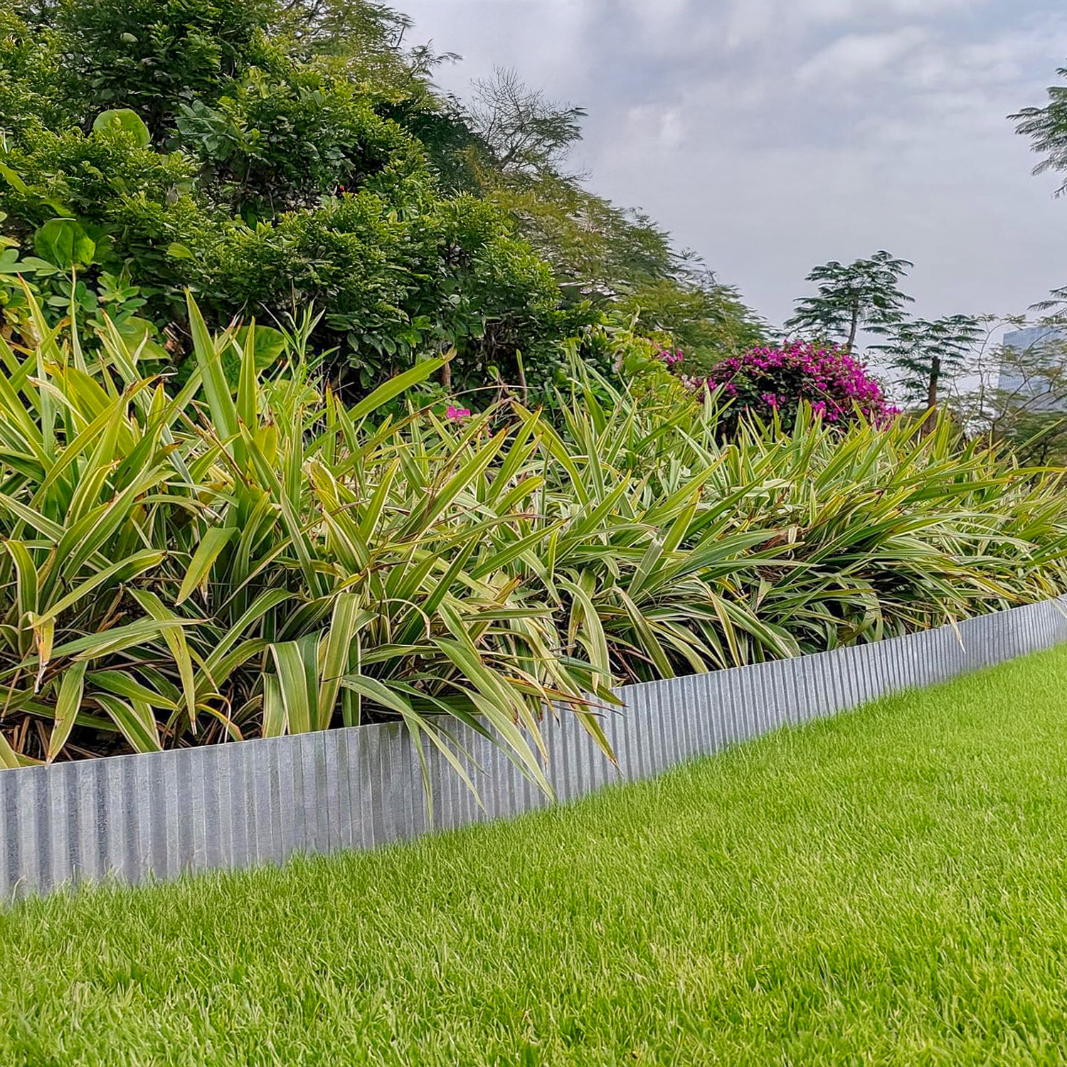 Galvanised Metal Garden Edging