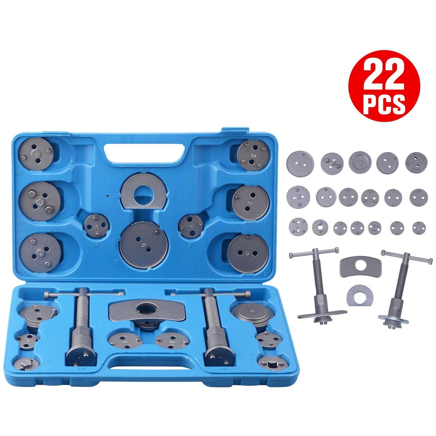 Universal Brake Caliper Wind Back Tool Kit Set