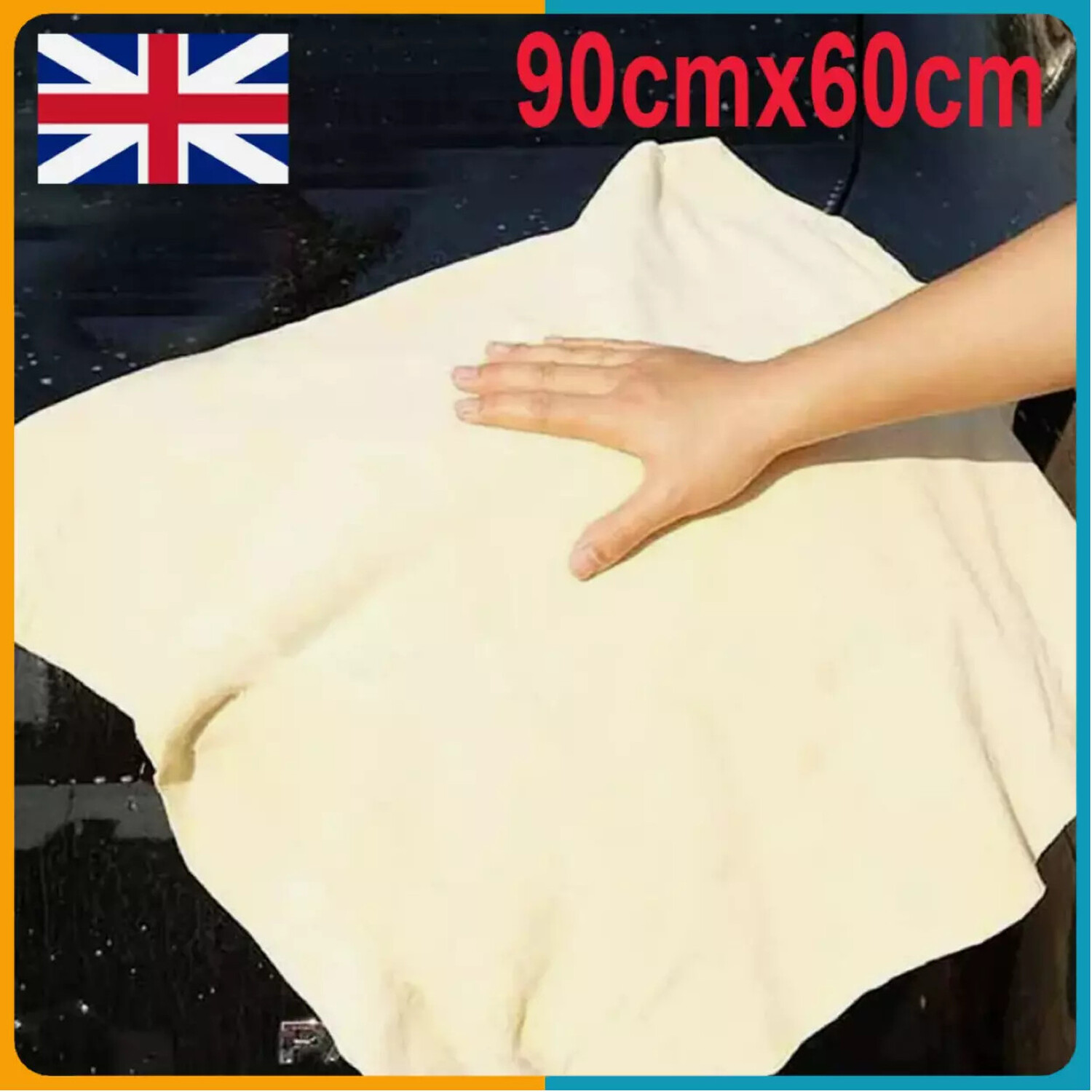 Natural Chamois Leather Car Drying Cloth