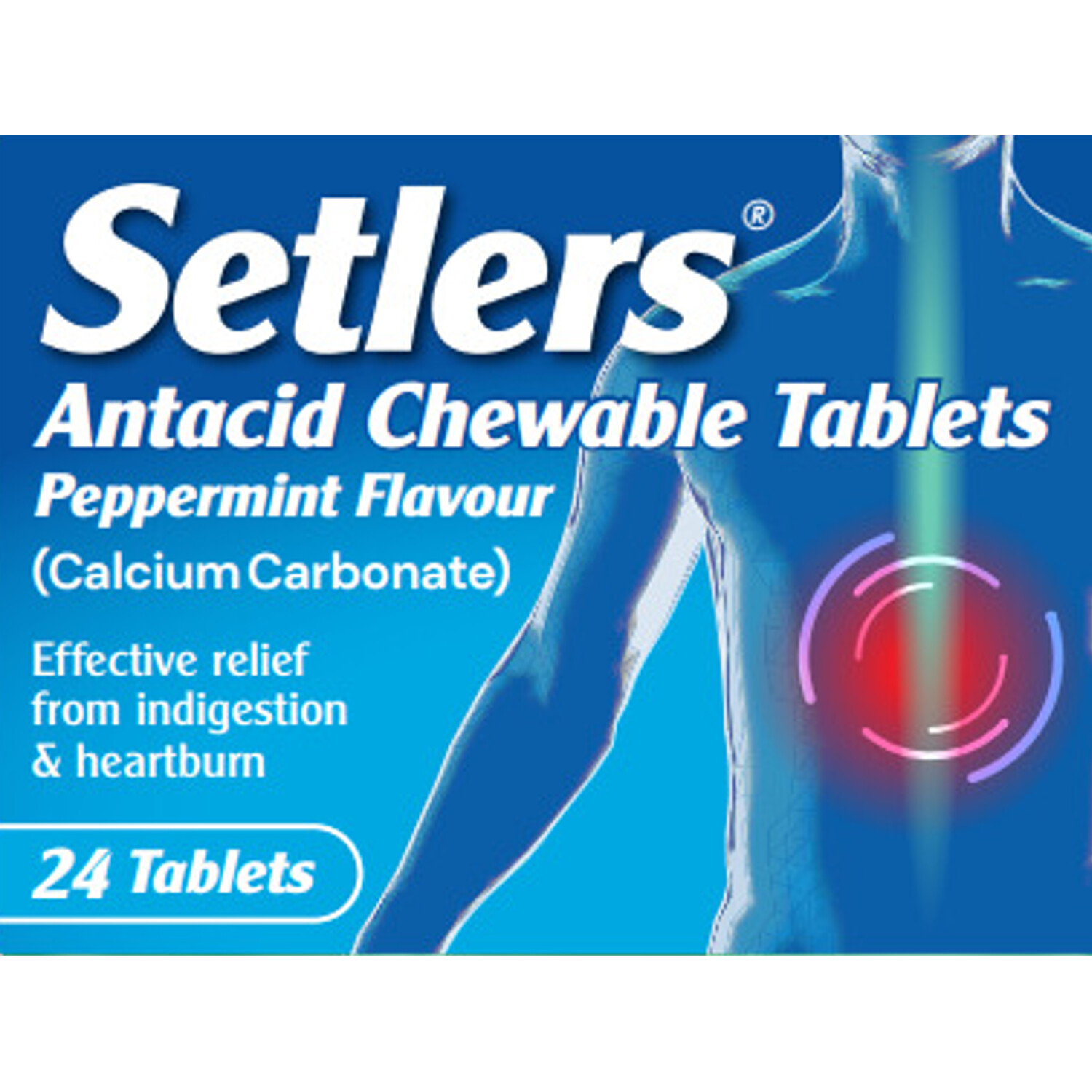 Setlers Peppermint Antacid Tablets