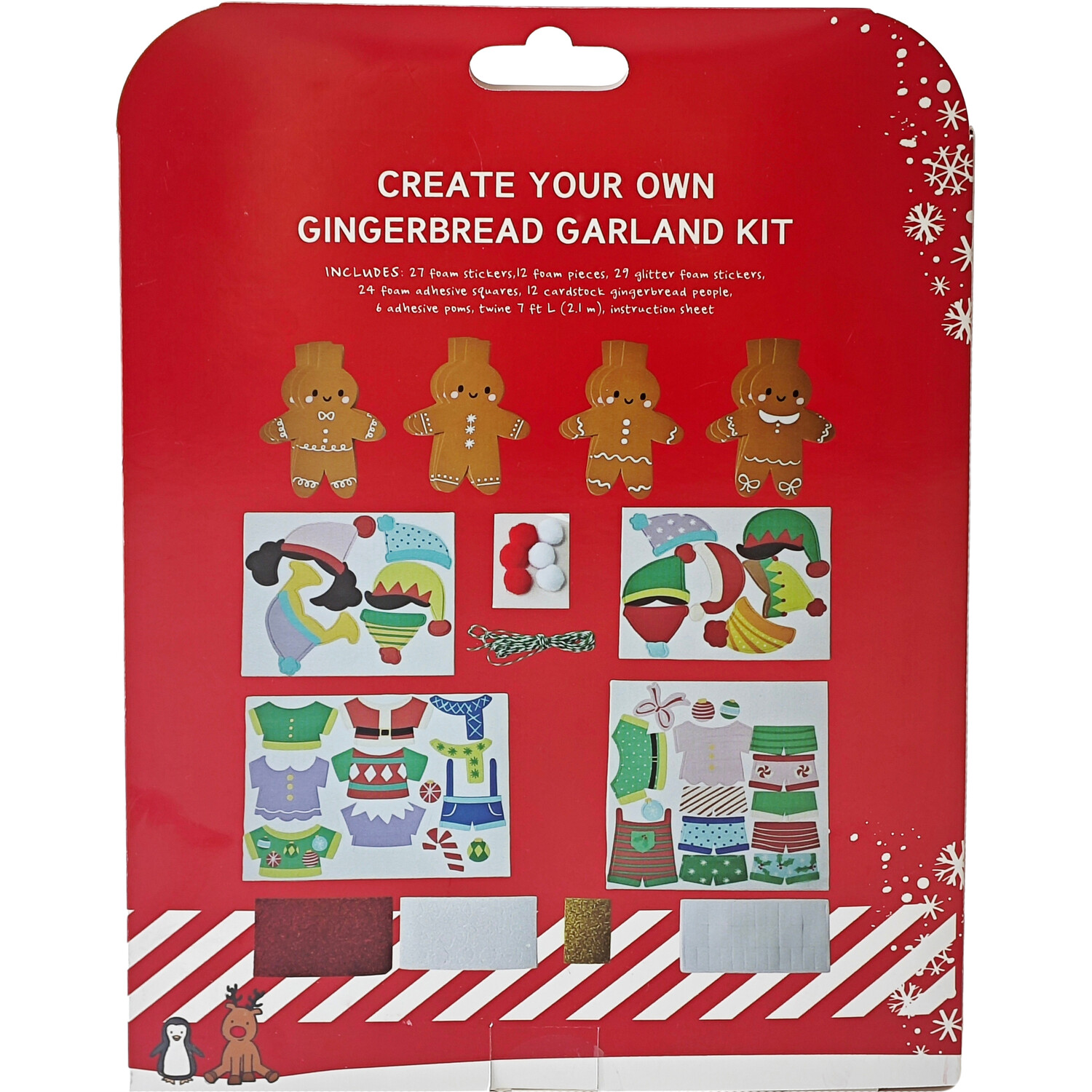 Create Your Own Gingerbread Garland Kit