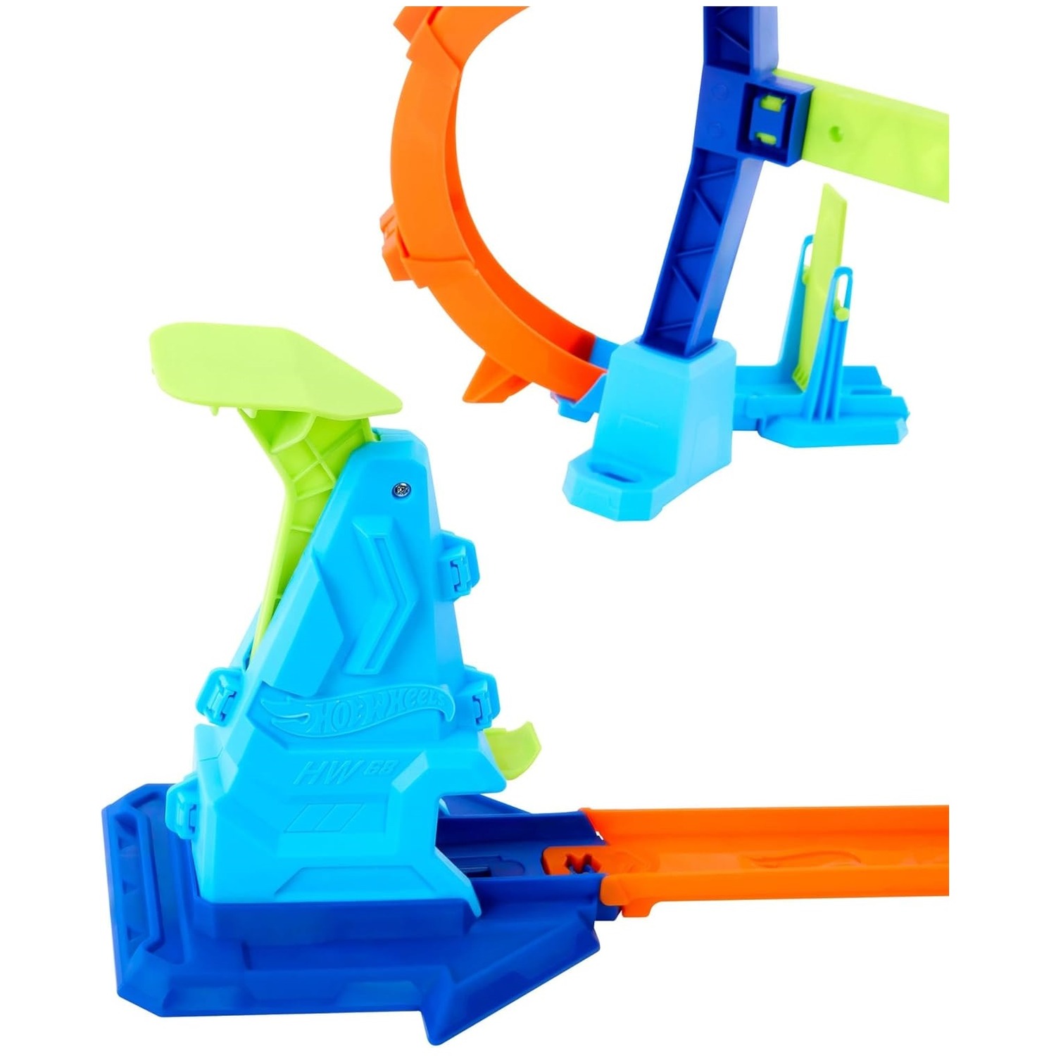 Hot Wheels Flip and Jump Corkscrew Loop Track Set