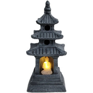 Pagoda with Solar Light