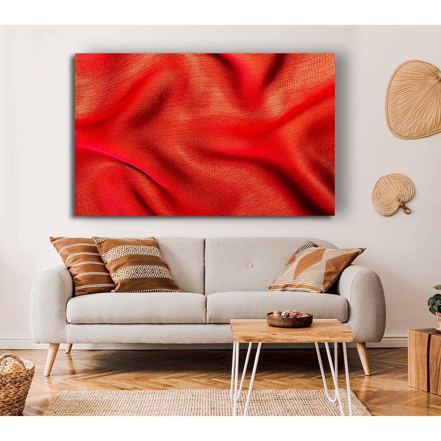 Silk Canvas Print Wall Art