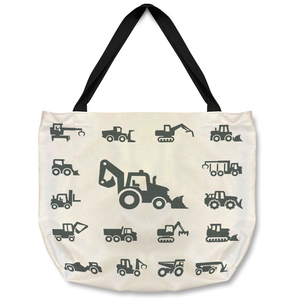 Construction equipment Designer Tote bag