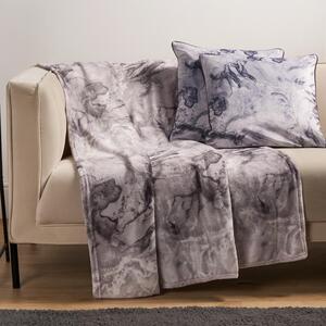 Ultra Soft Marble Print Throw