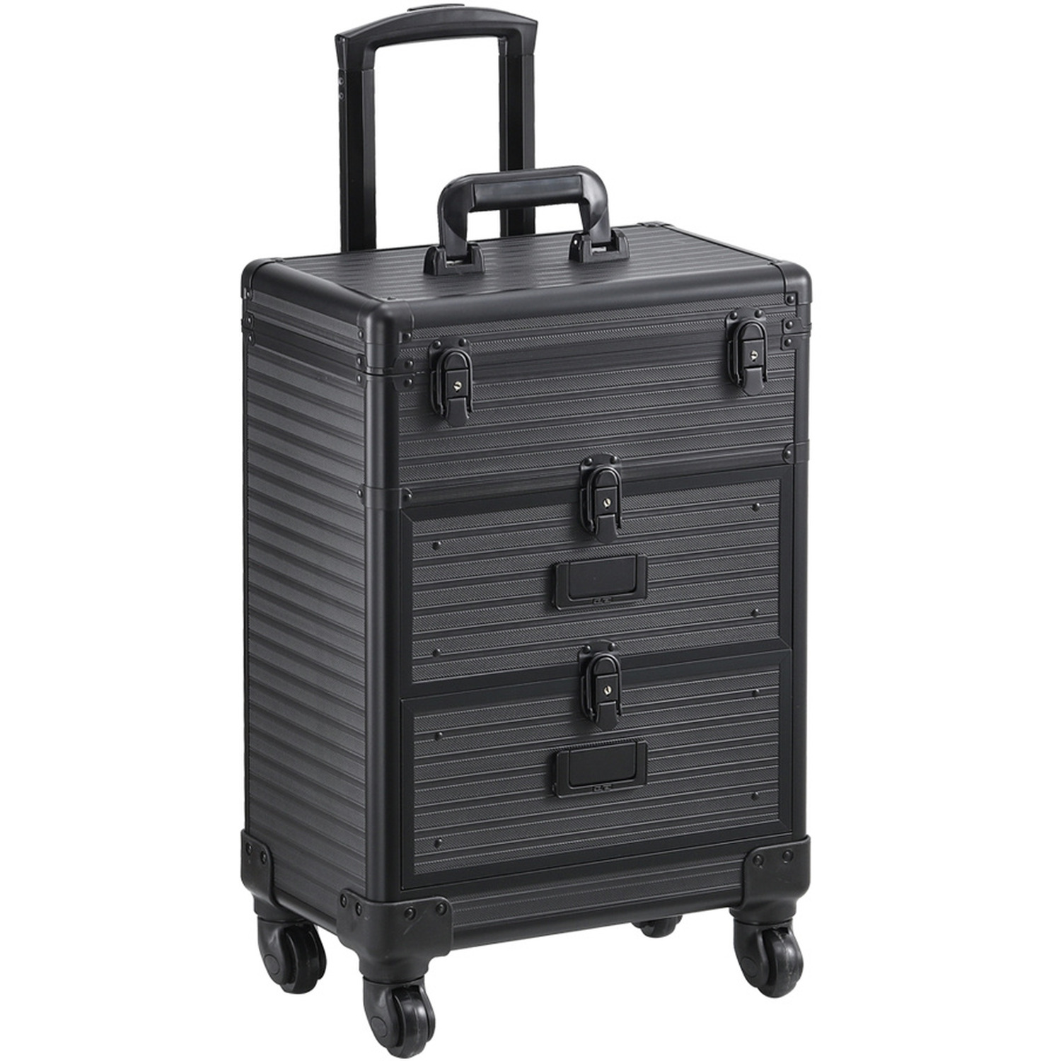 3-in-1 Portable Cosmetic Makeup Case with Drawers