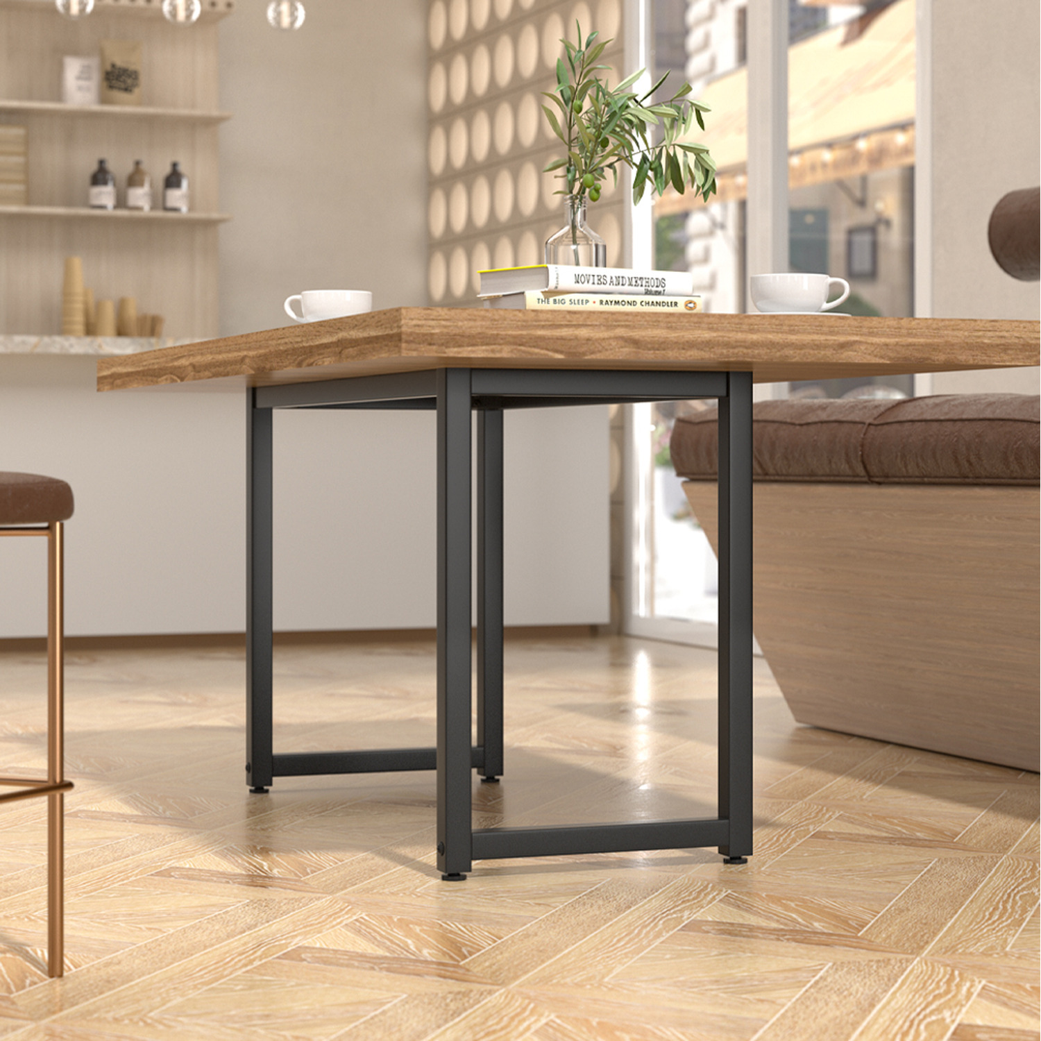 Black Metal Table Frame