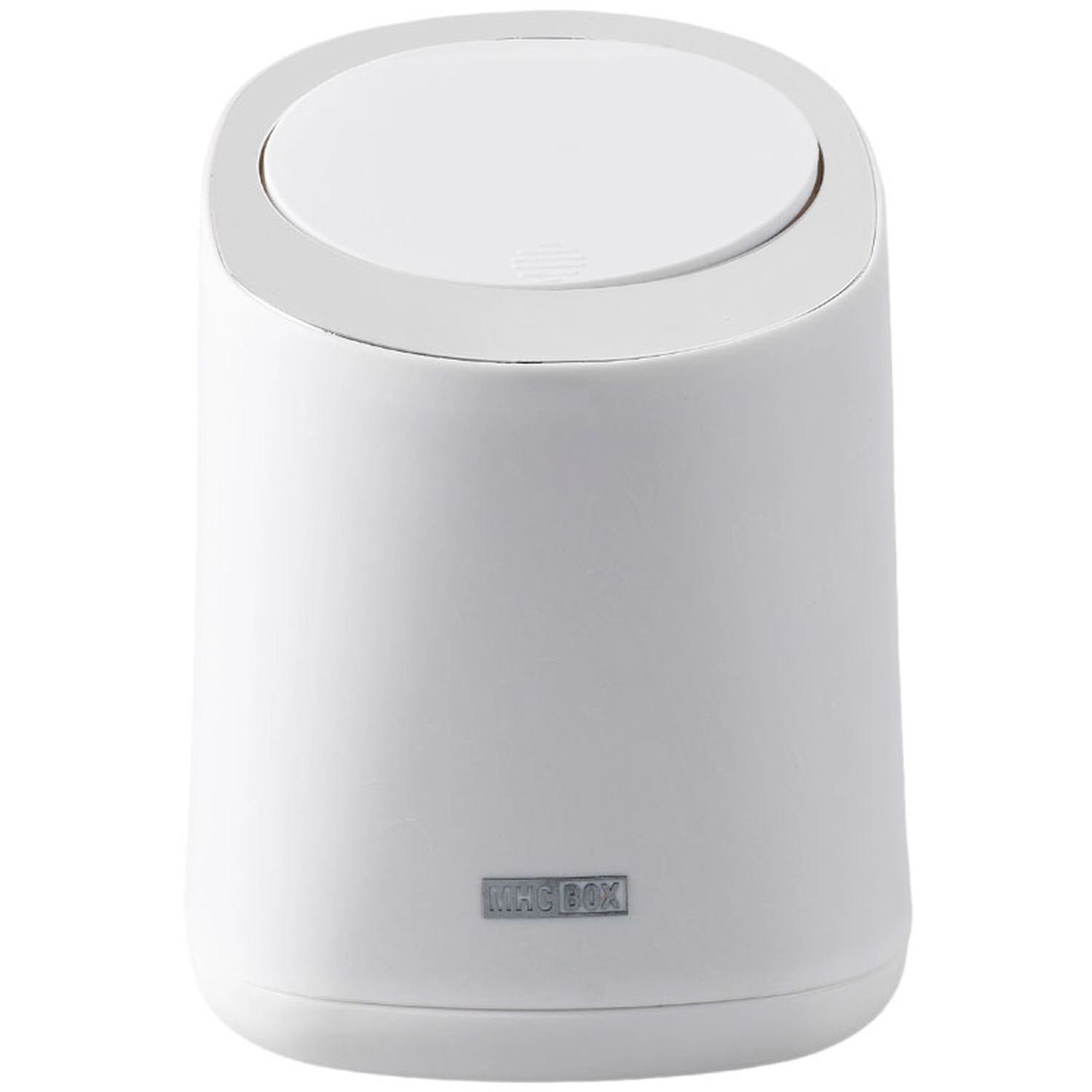 Mini Desktop Trash Bin with Press-top Lid