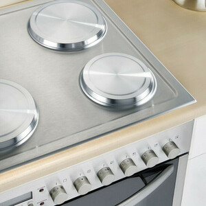 Set Of 4 Stainless Steel Hob Covers