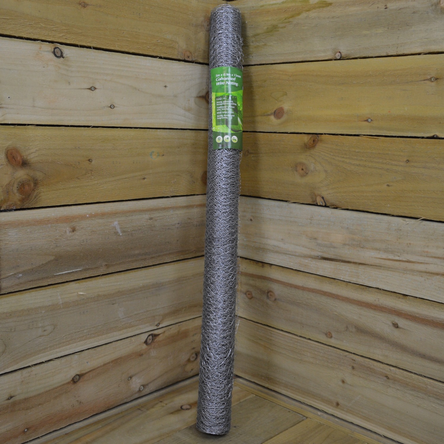 5m Galvanised Metal Chicken Garden Wire Netting Fencing