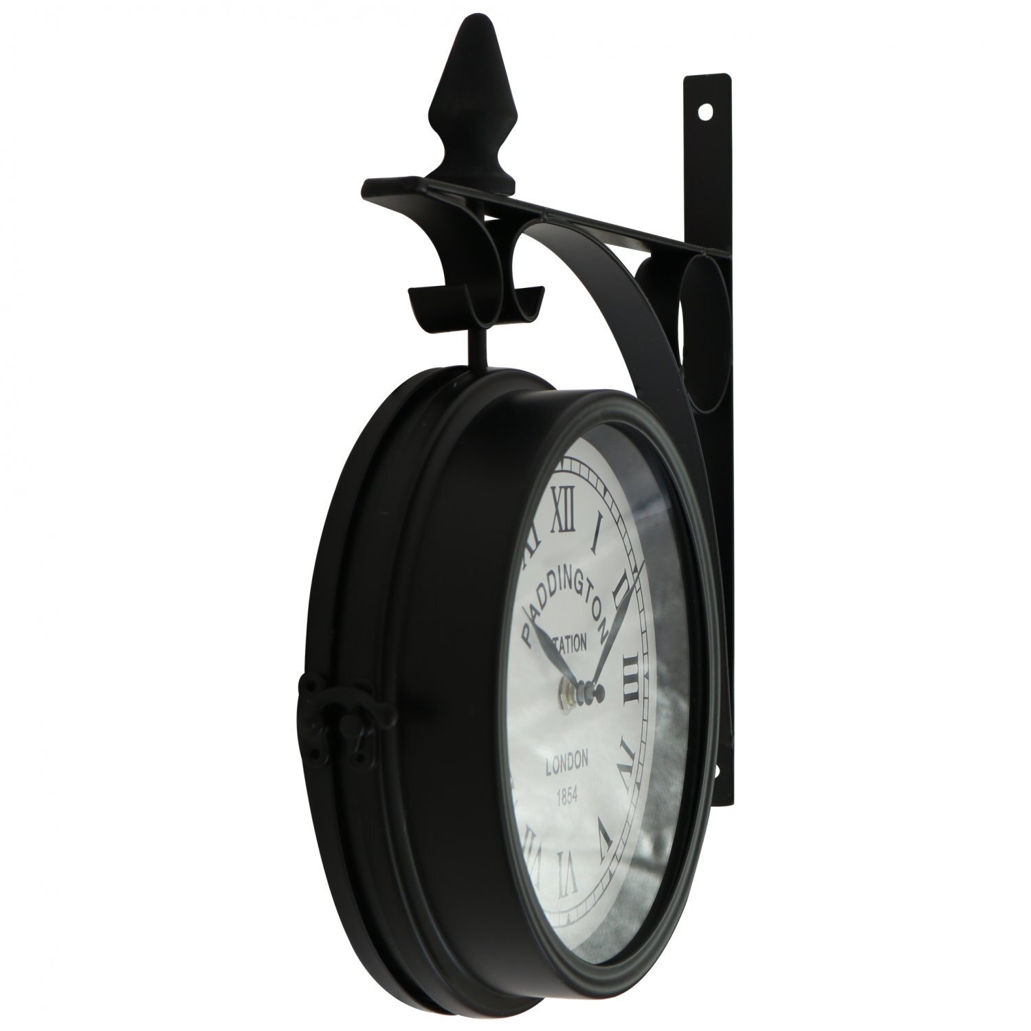 Double Sided Paddington Station Outdoor Garden Wall Clock