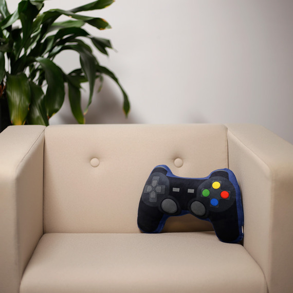 Plush Game Controller Shaped Cushion