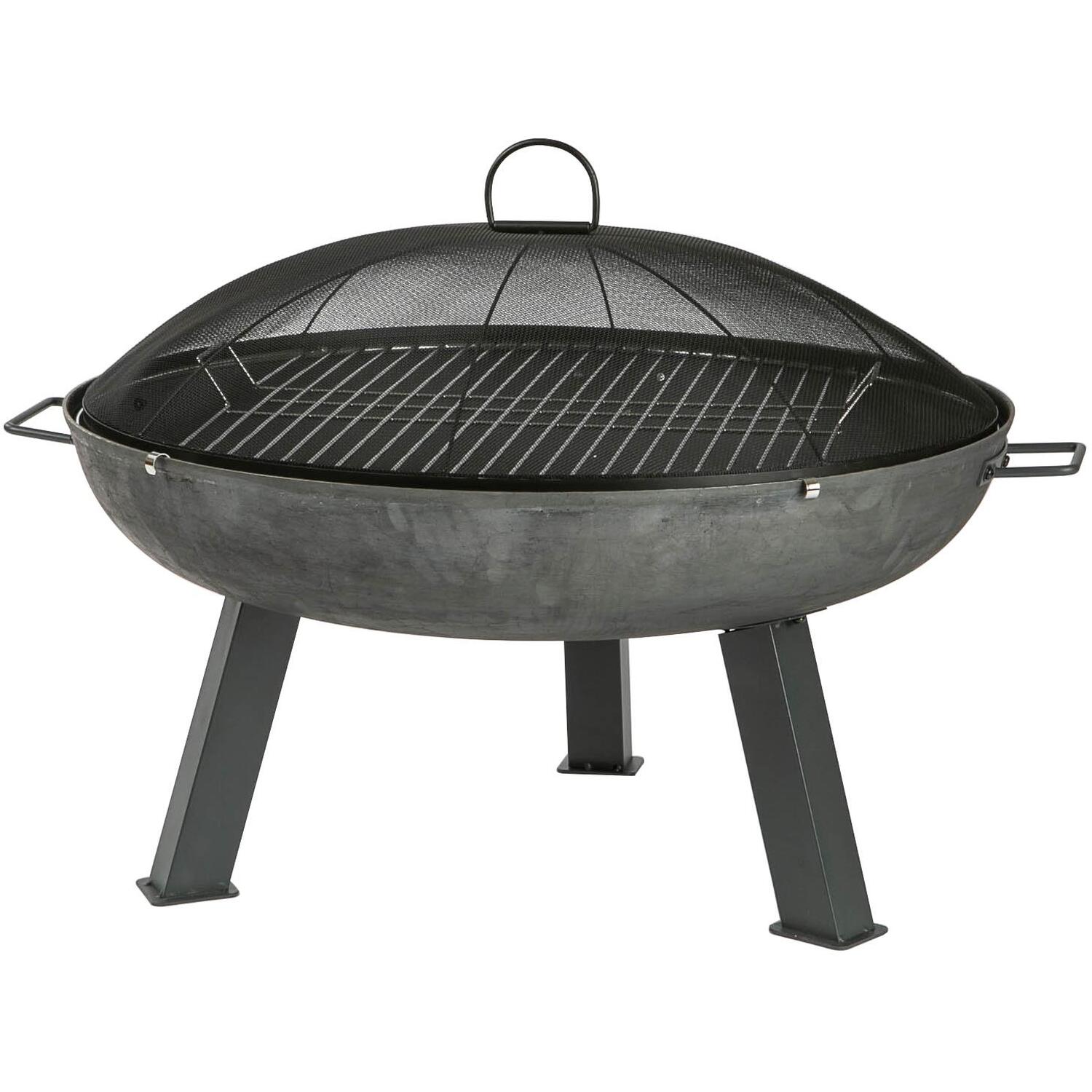Cast Iron Garden Firepit BBQ