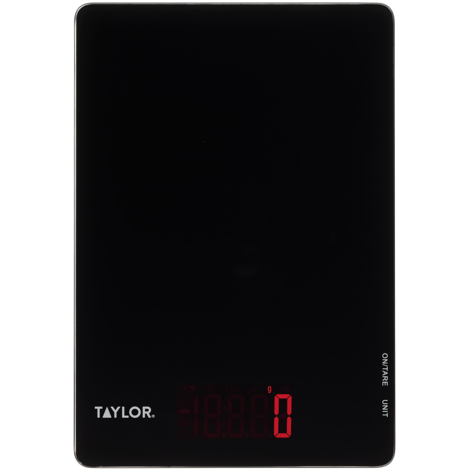 Taylor Pro Black Glass Digital Dual 5Kg Kitchen Scale