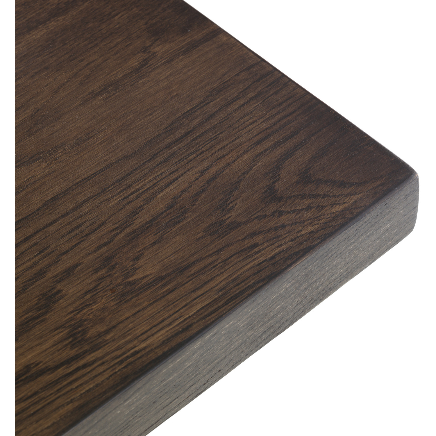 Brooklyn Dark Oak Rectangular Table and 2 Benches Set