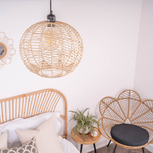 Vine Natural Ceiling Sphere Pendant Shade