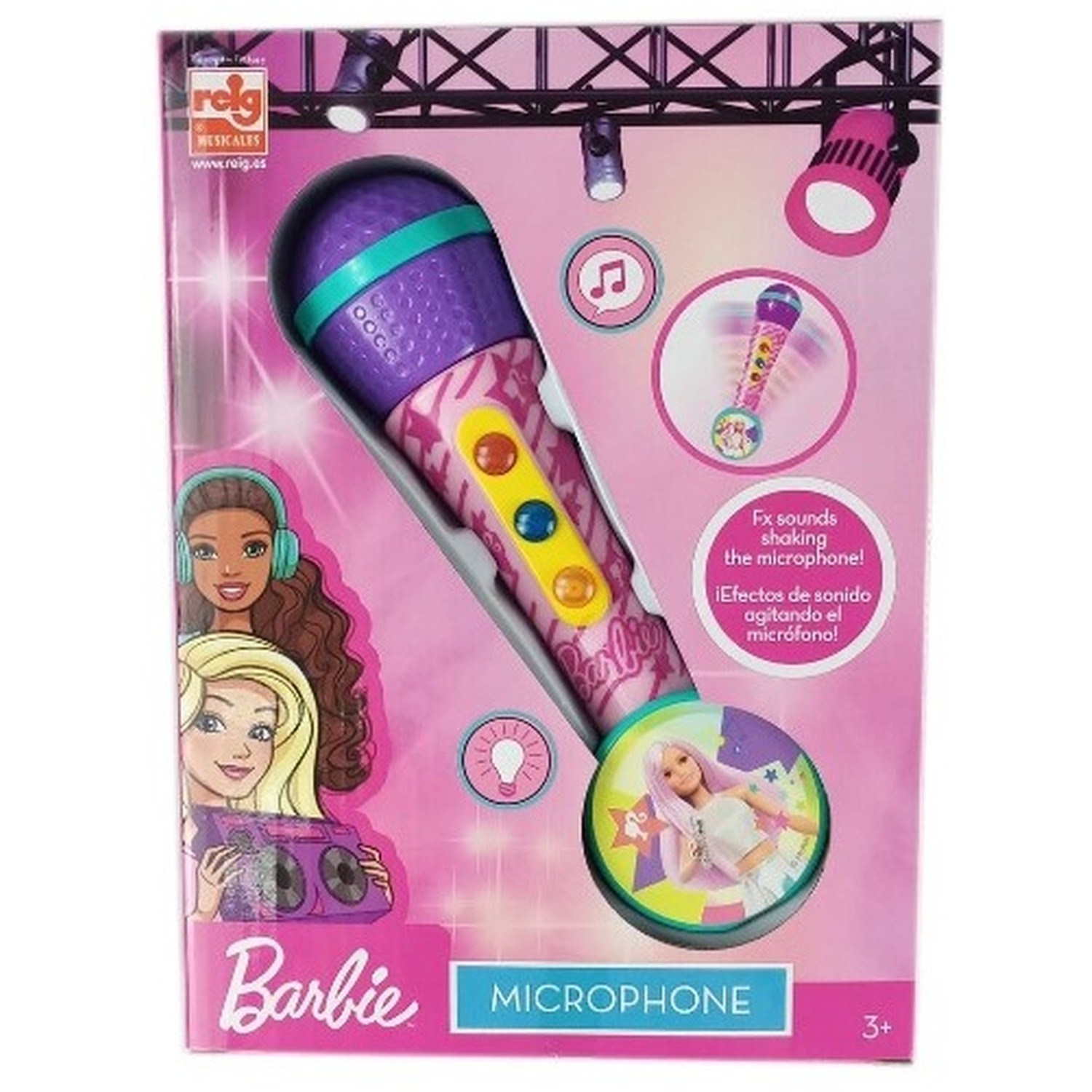 Barbie Microphone Lights and Sounds