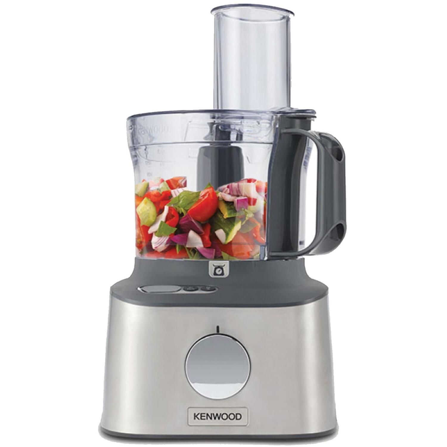 Kenwood 800W MultiPro Compact 5-in-1 Food Processor with Weighing