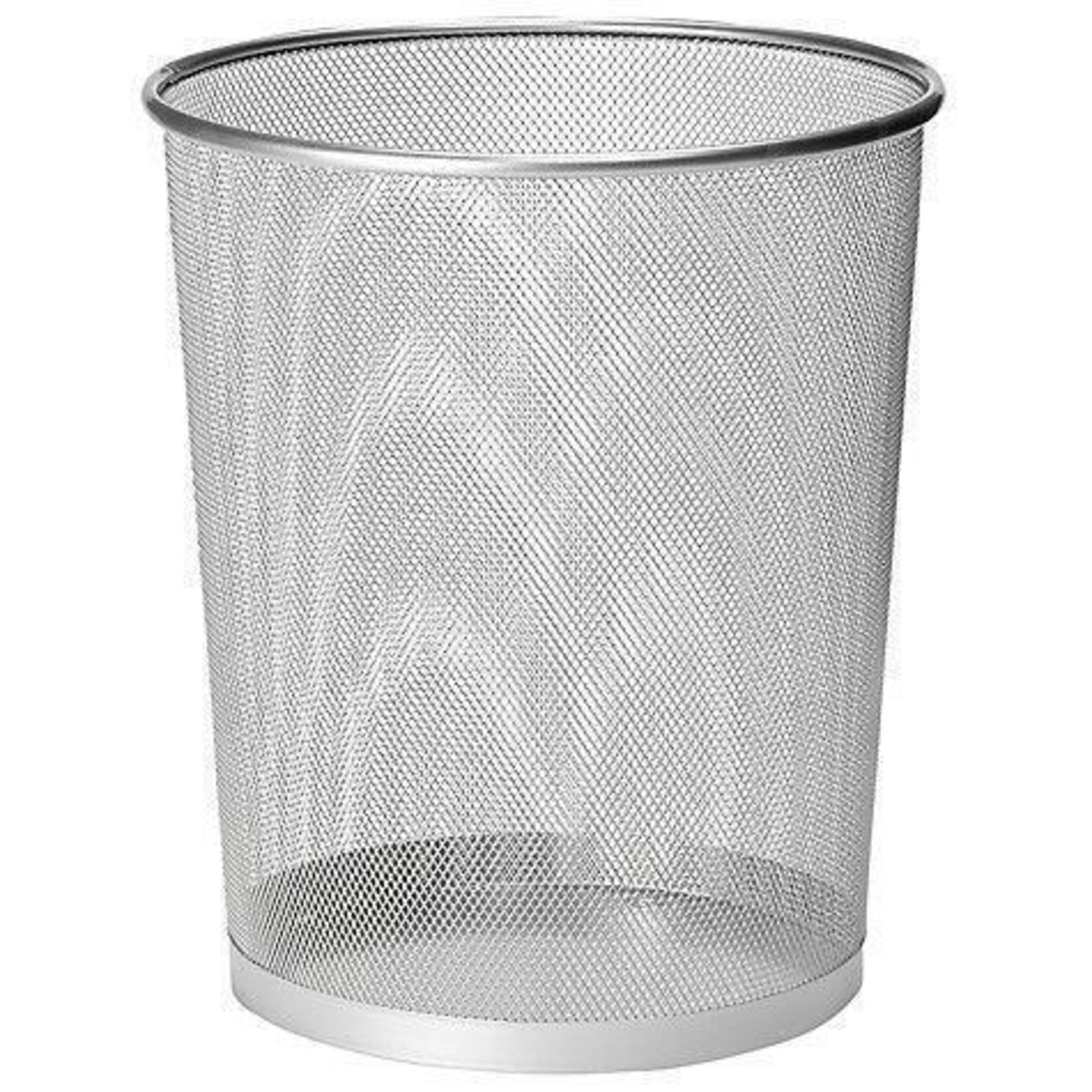 Round Metal Mesh Waste Paper Bin