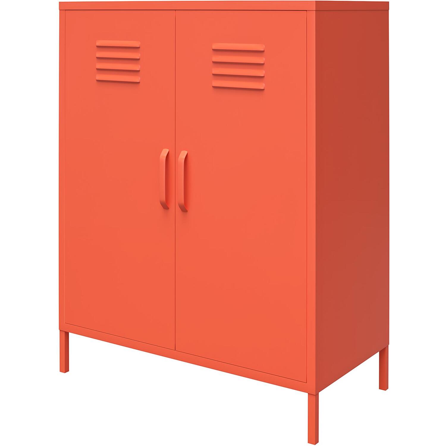 Novogratz cache metal locker with 2 doors