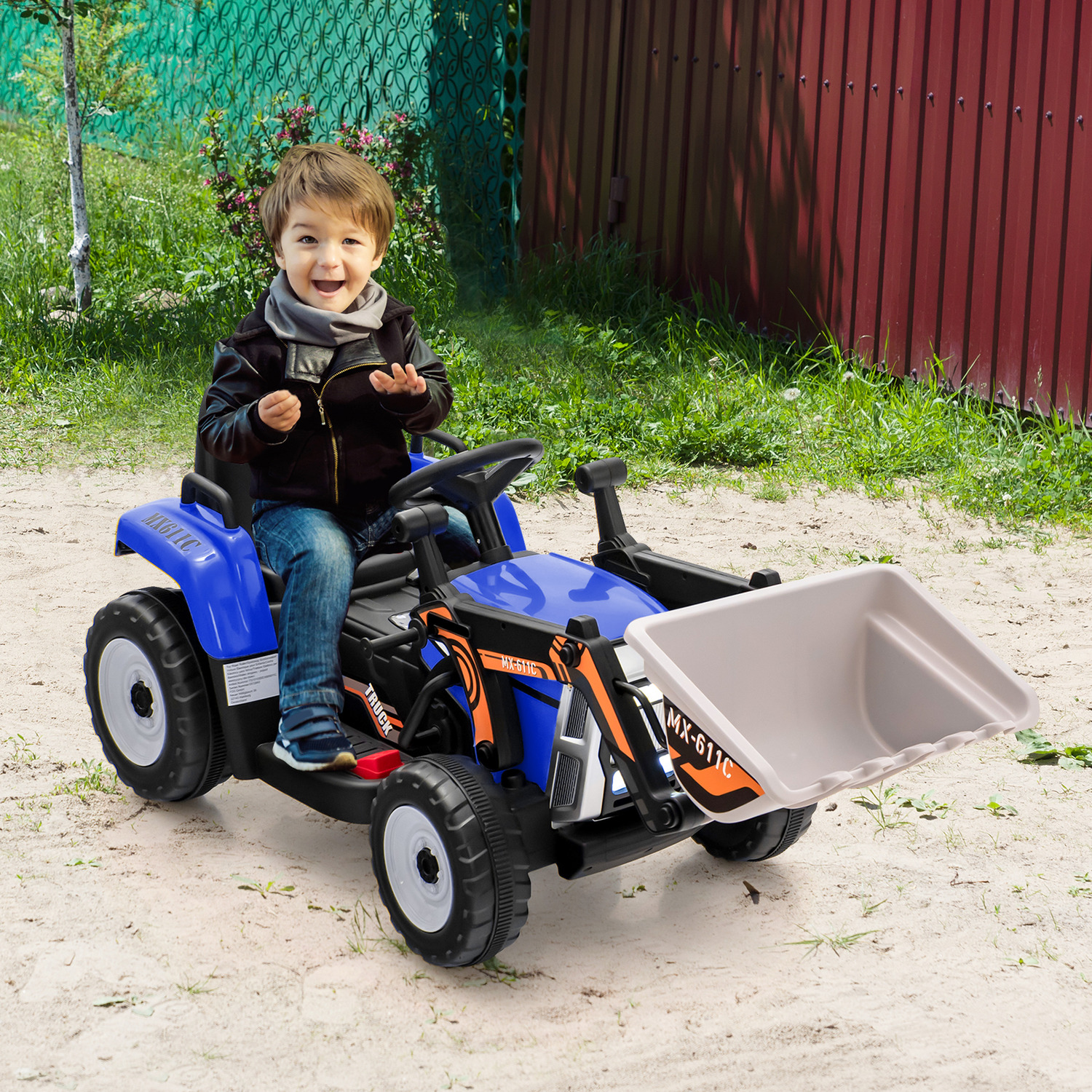Kids Ride on Excavator Loader Digger