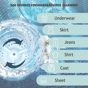 Portable Twin Tub Clothes Washing Machine
