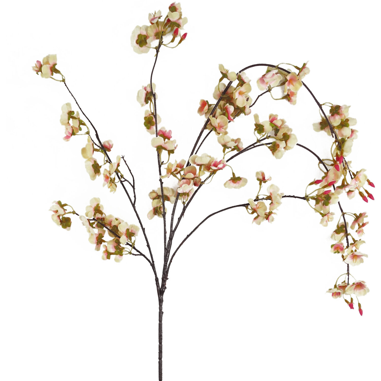 Natural Trailing Cherry Stem Artificial Flowers
