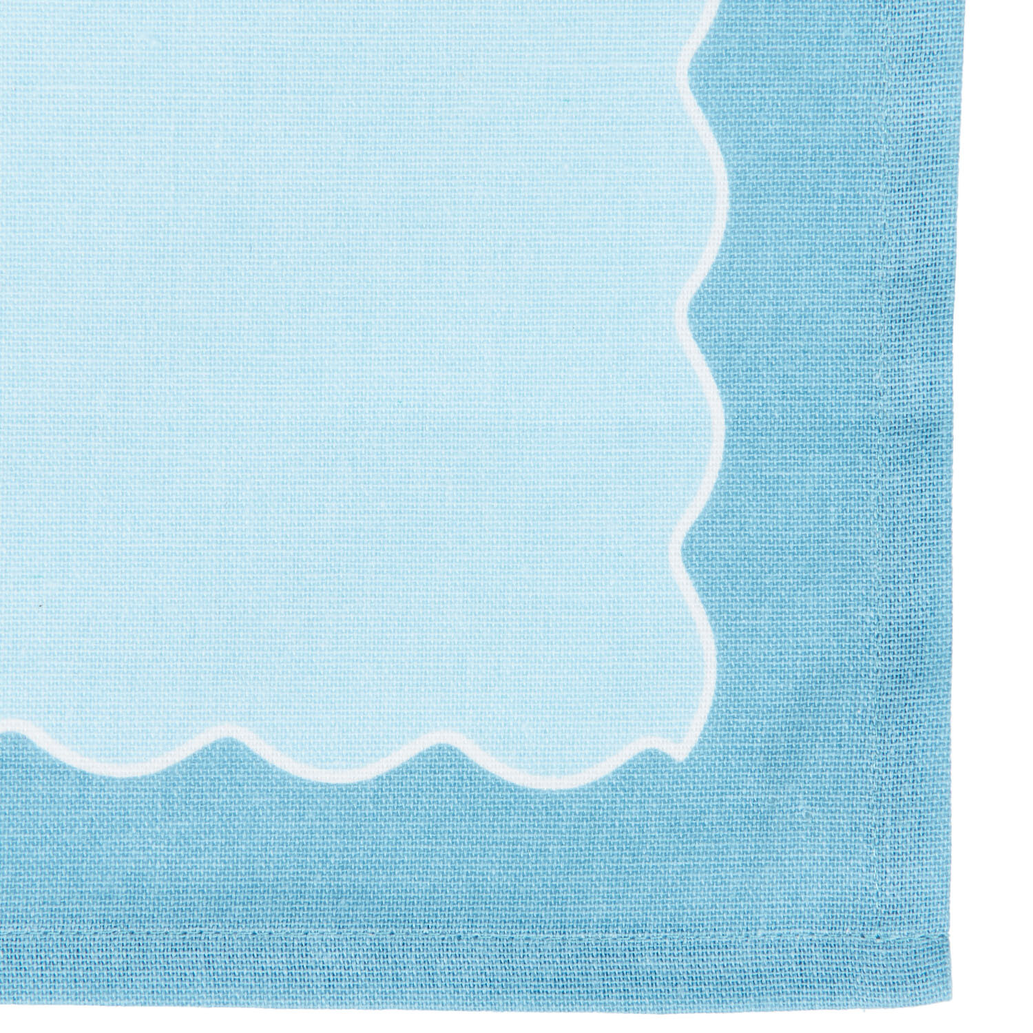 Pack of 4 Wave Edge Napkins
