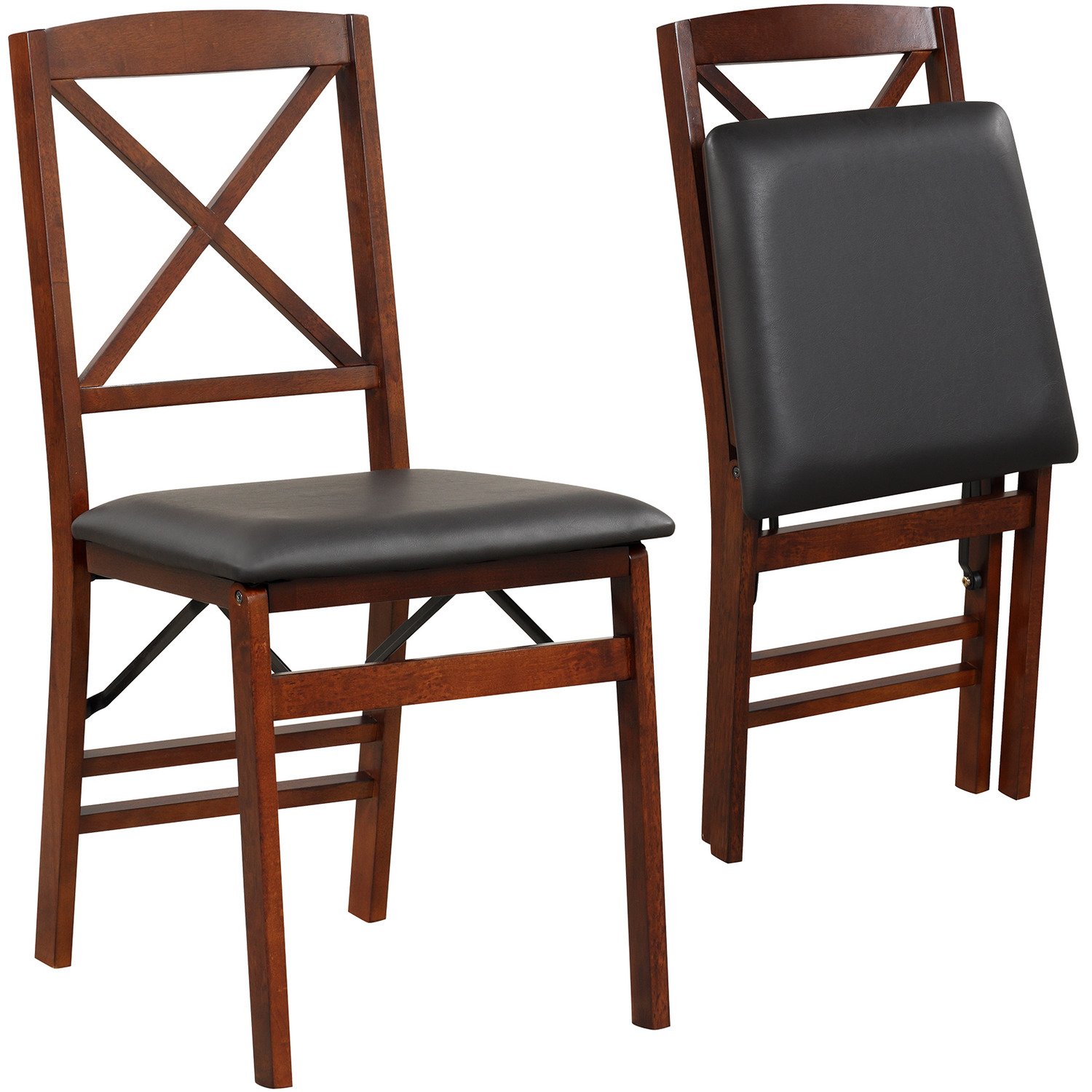High Back Kitchen Chairs Set of 2