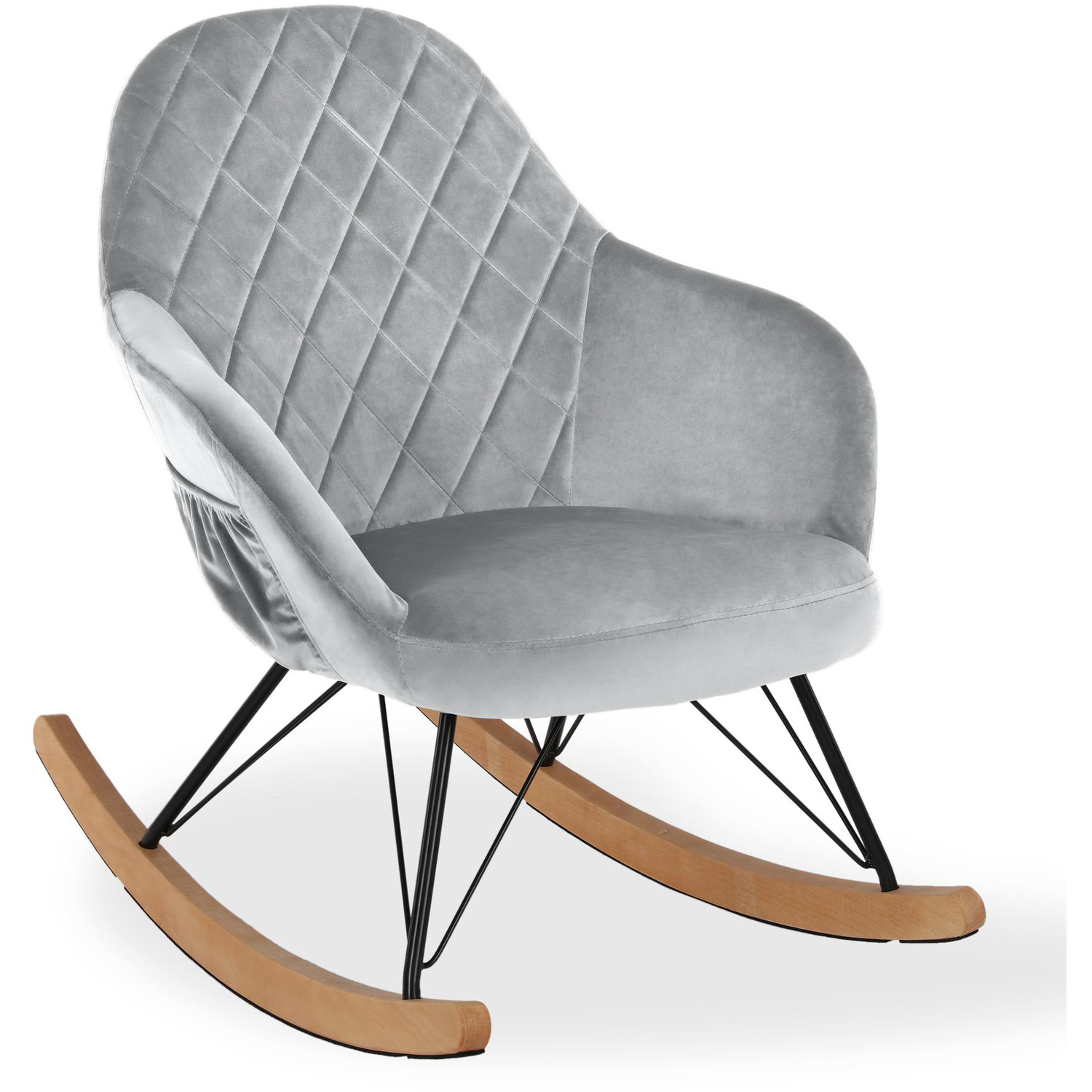 LS MH Dahlia Nursery Rocking Chair Velvet