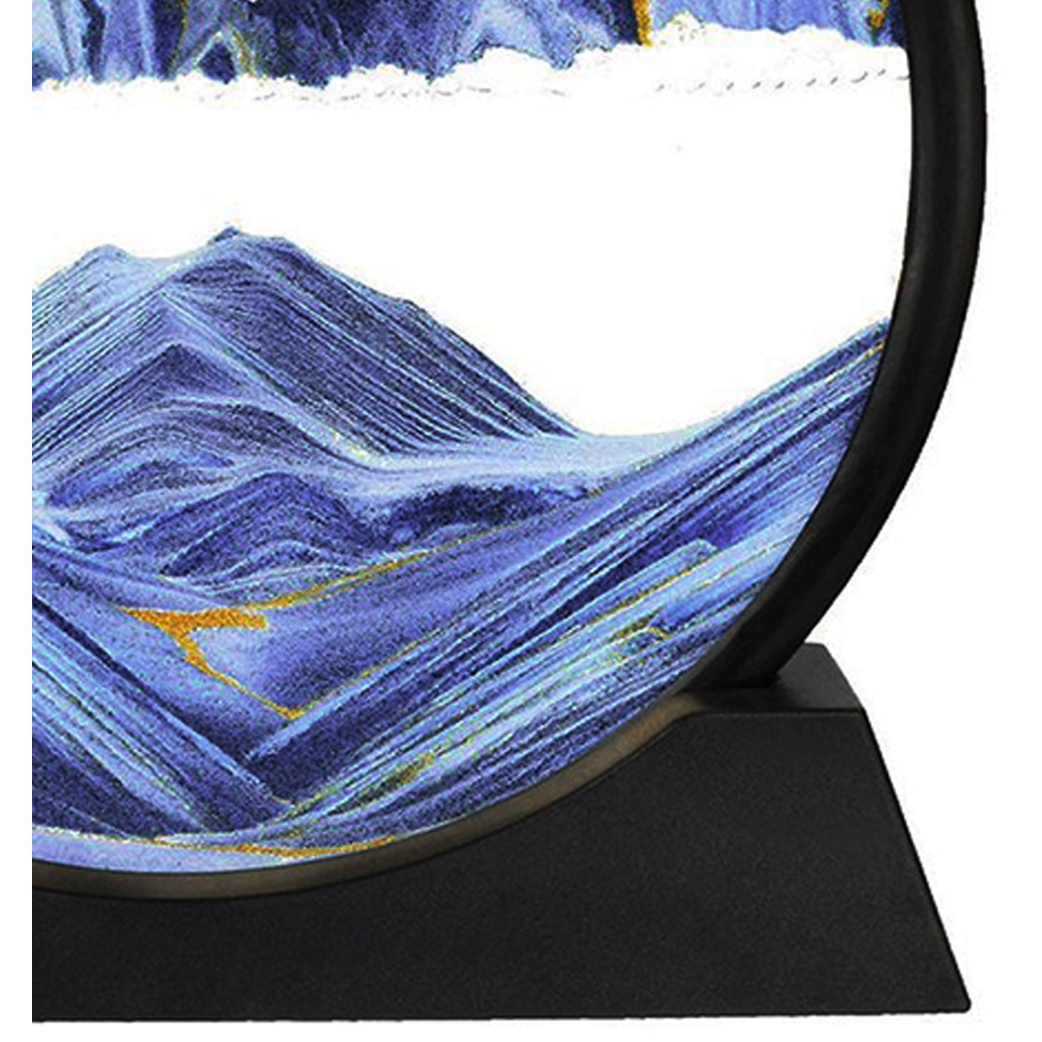 7-Inch 3D Moving Sand Art with Rotating Frame
