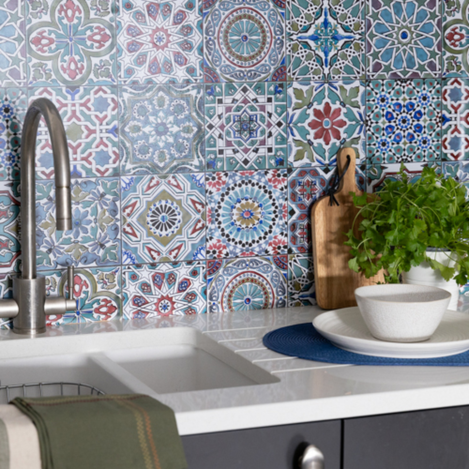 dc fix Trendyline Faro Self Adhesive Vinyl Wrap for Worktops and Furniture