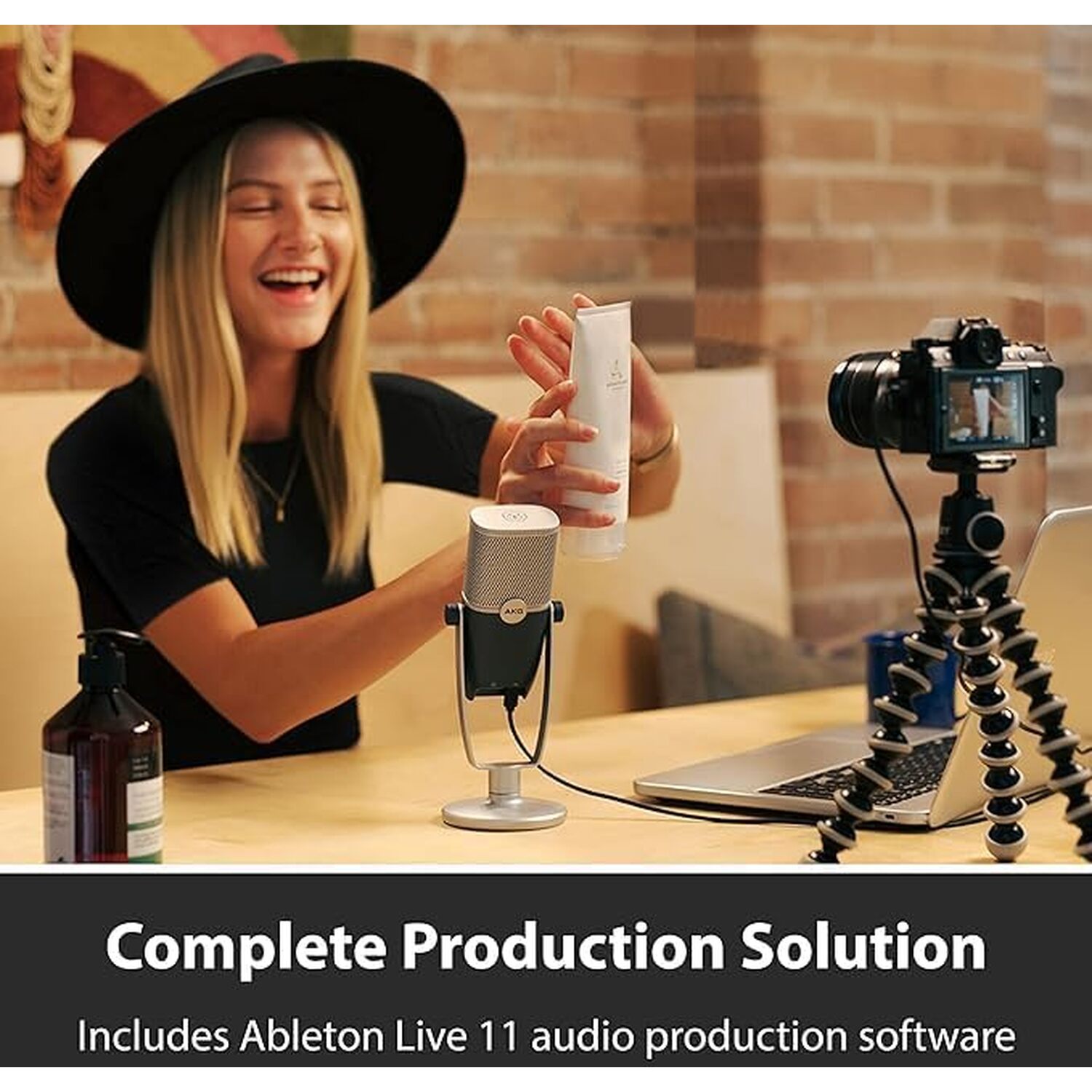 AKG Pro Audio Ara Professional USB-C Condenser Microphone,