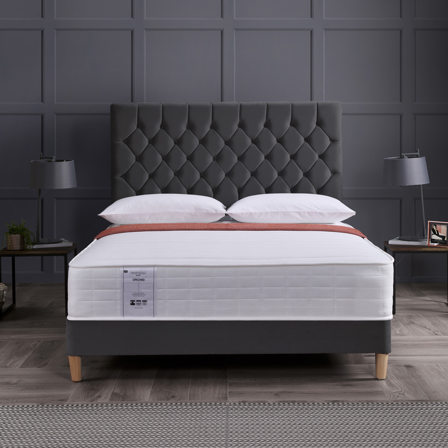 Orchid Comfort Quilted Sprung Mattress