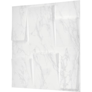 3D Wall Panels with Adhesive Included - Geometric Squares Design