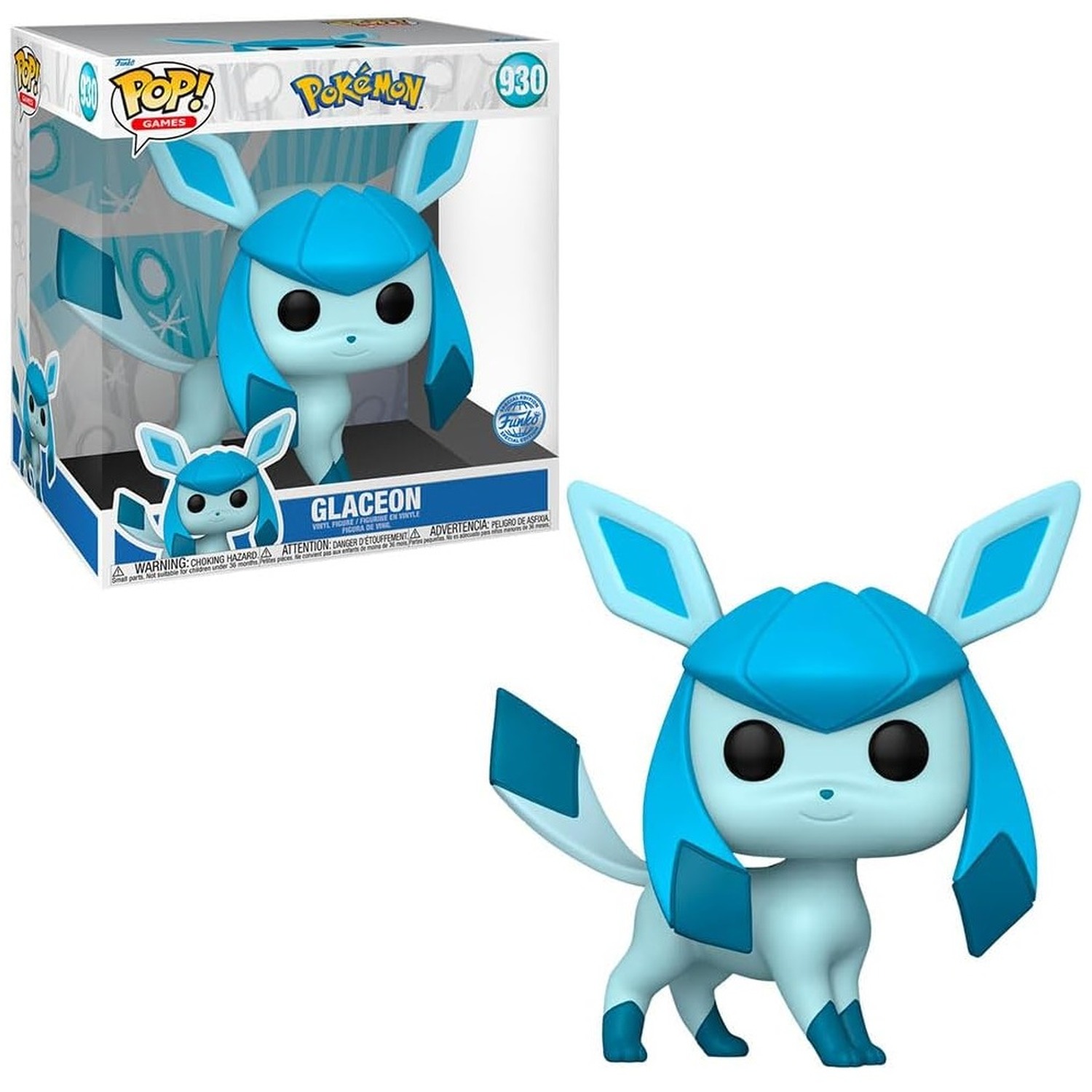 Funko Pop! Games Pokemon Glaceon 10 Inch