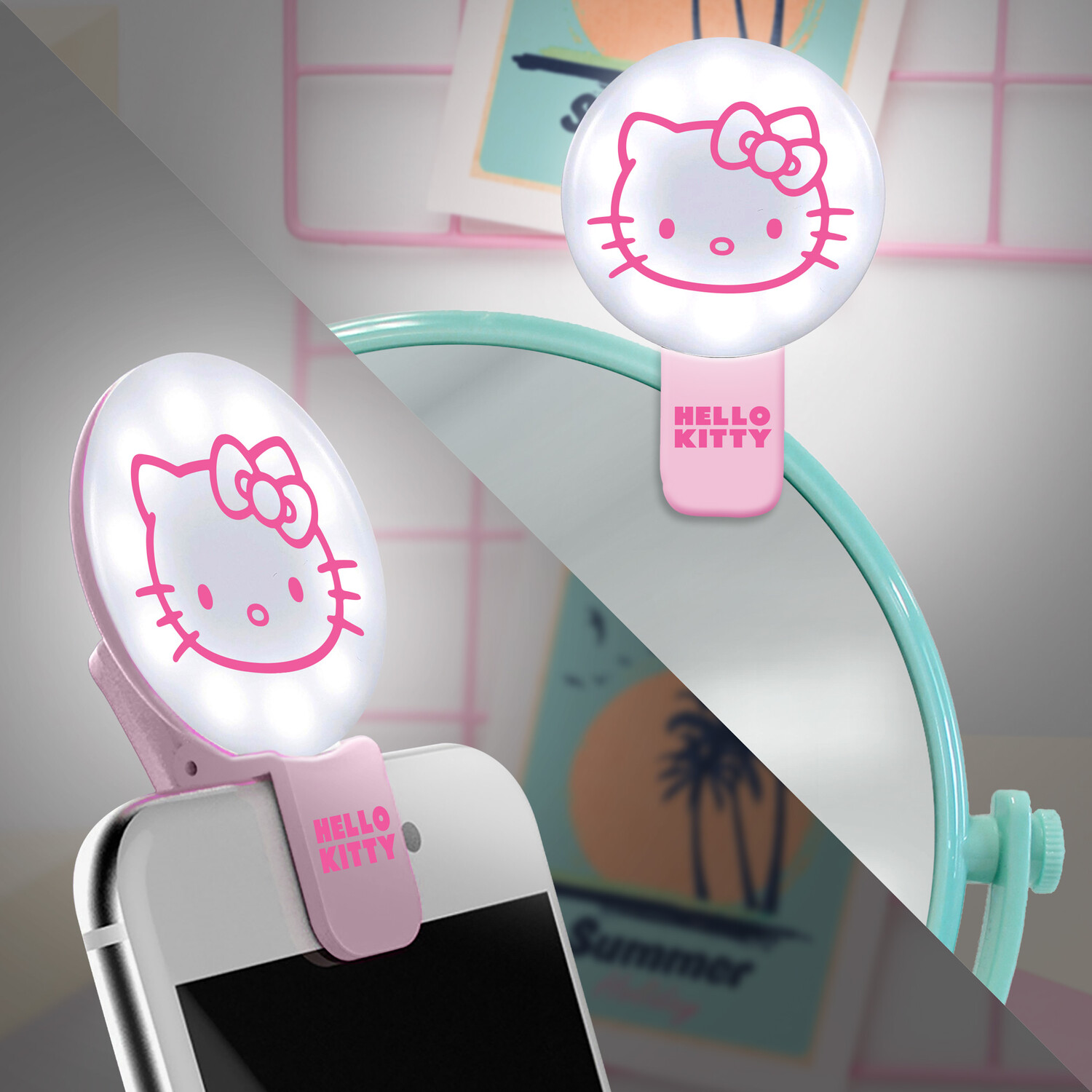Hello Kitty Clip On Selfie Light