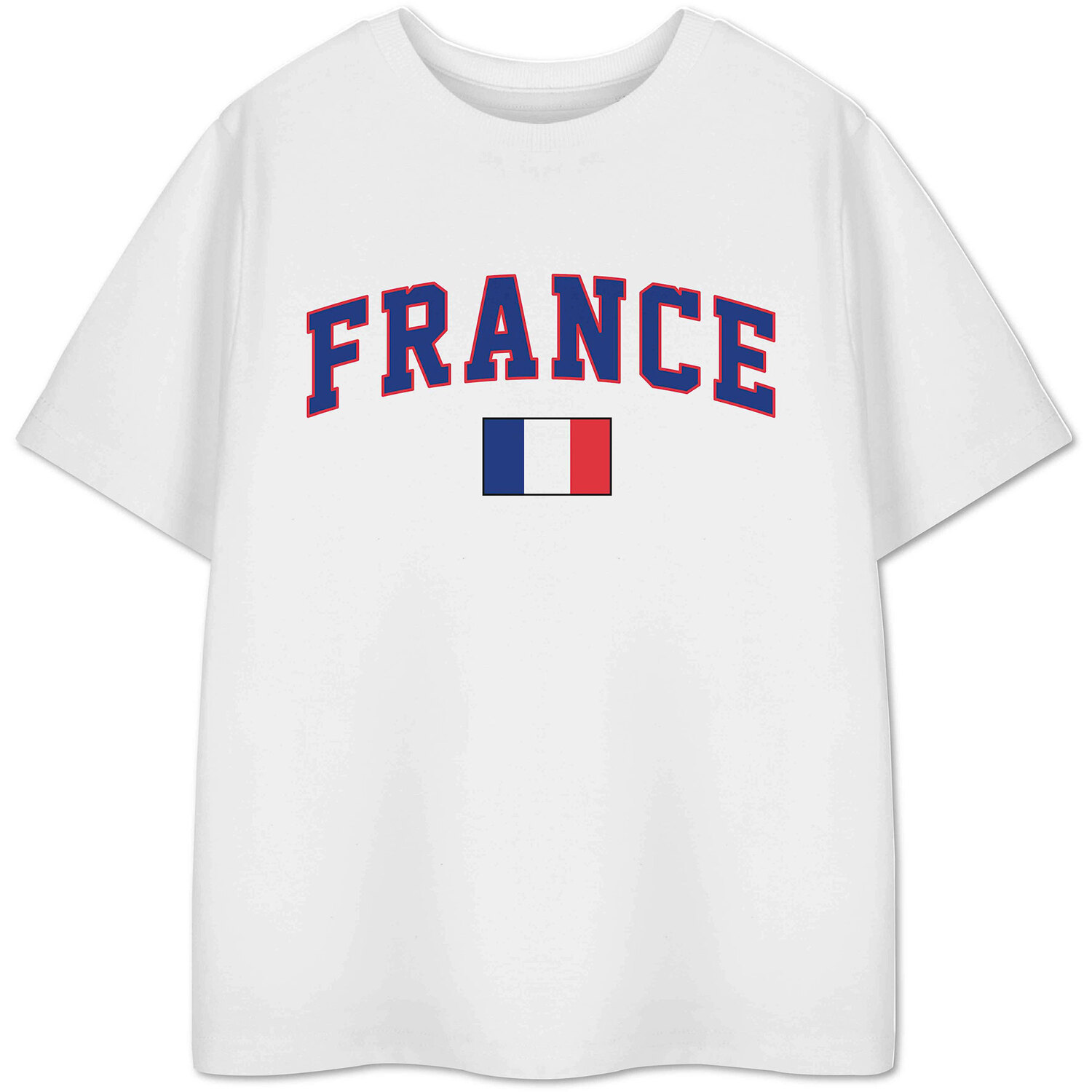 Show Me The Merch France Unisex Kids Short Sleeved T-Shirt