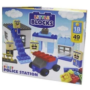 My First Police Station 49pcs Block Set