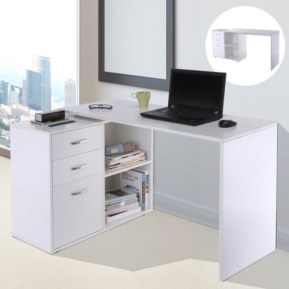 Computer Desk Table Workstation L Shape
