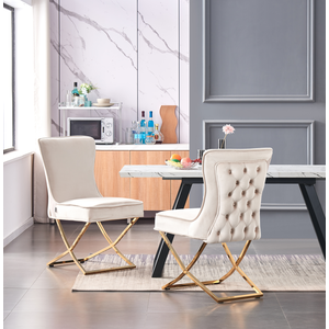 Trafalgar Toga LUX Dining Set with a Table and Chairs Set of 4