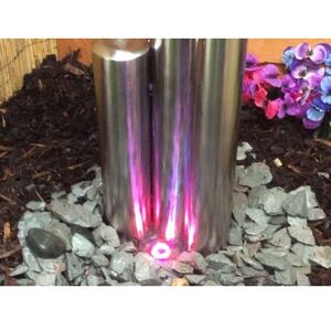 1.08 Stainless Steel Tube Modern Metal Water Feature